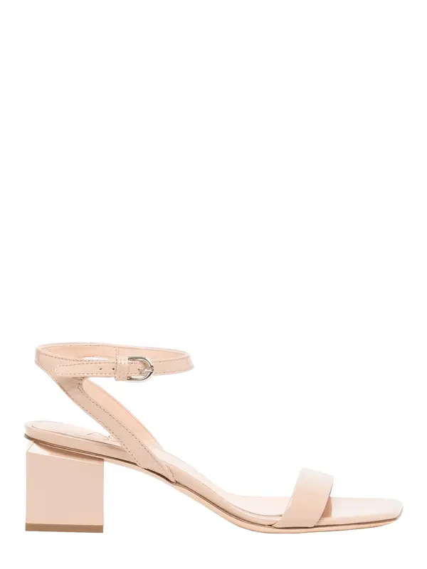 Agl Angie 60mm Leather Sandals - Neutrals