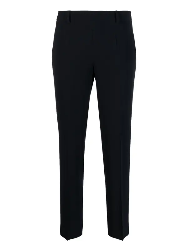 Alberto Biani Tapered Tailored Trousers - Blue
