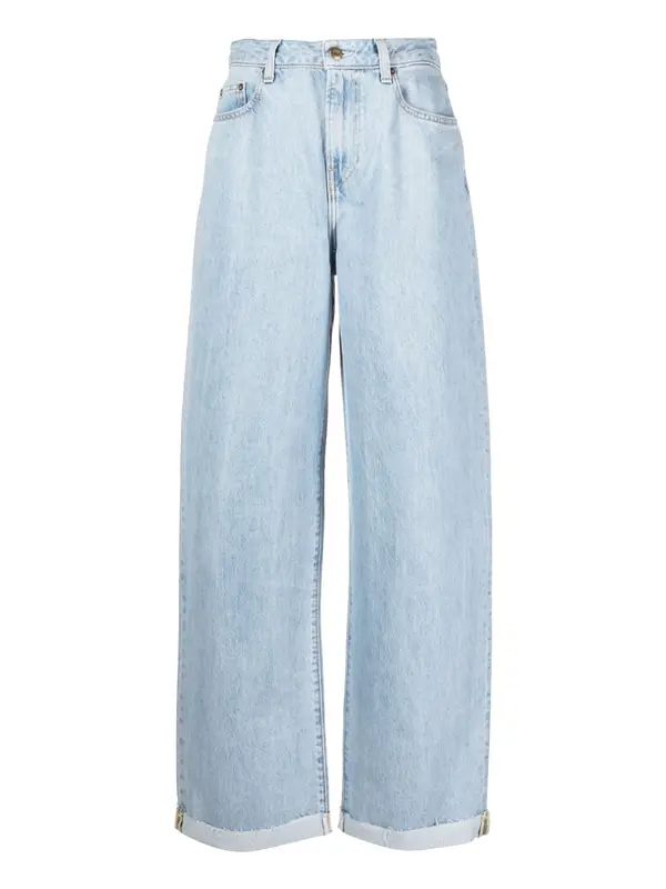 WASHINGTON DEE-CEE High-waist Wide-leg Jeans - Blue
