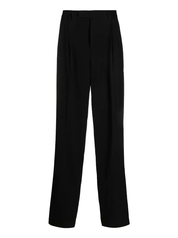 Versace Wide-leg Trousers - Black