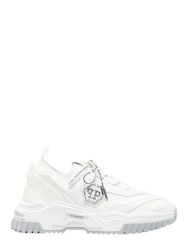 Philipp Plein Logo-patch Low-top Sneakers - White