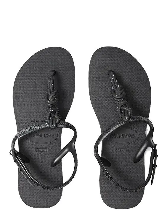 Havaianas Twist Plus Flip Flop Sandal - Black