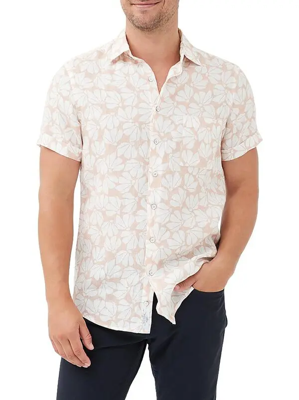 Rodd & Gunn Massey West Woven Shirt - Peach
