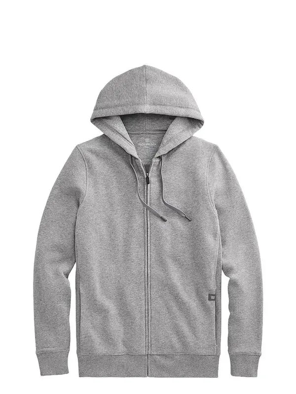 Mack Weldon Ace Micro Brushed French Terry Hoodie - Grey Heather