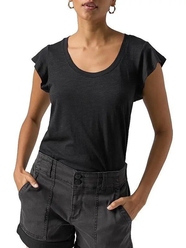 Sanctuary West Side Tee - Black