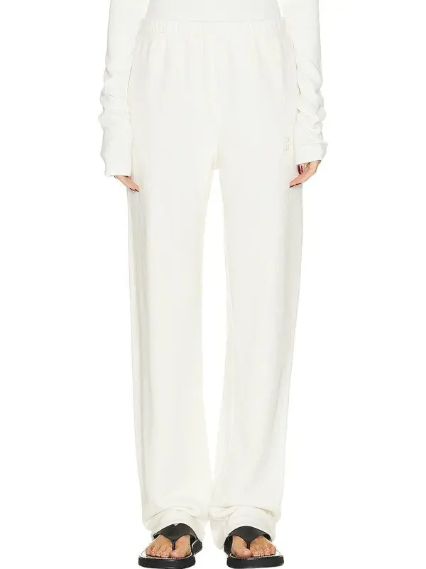 Eterne Straight Leg Sweatpant - Cream