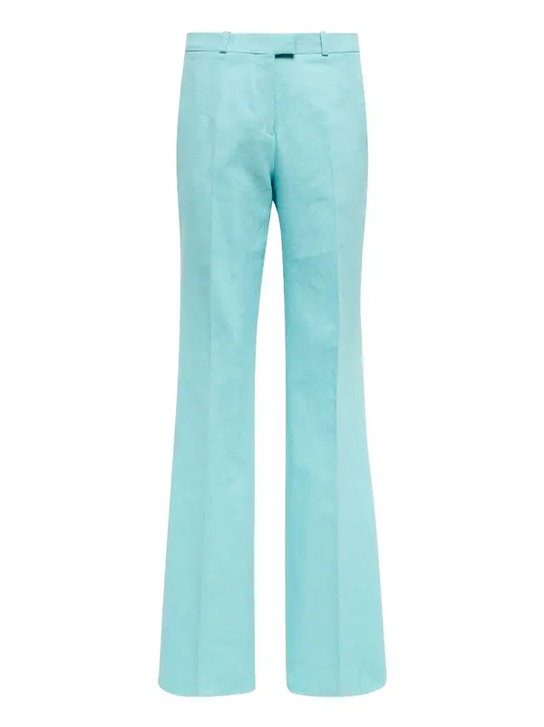 Etro High-rise Straight Pants - Blue