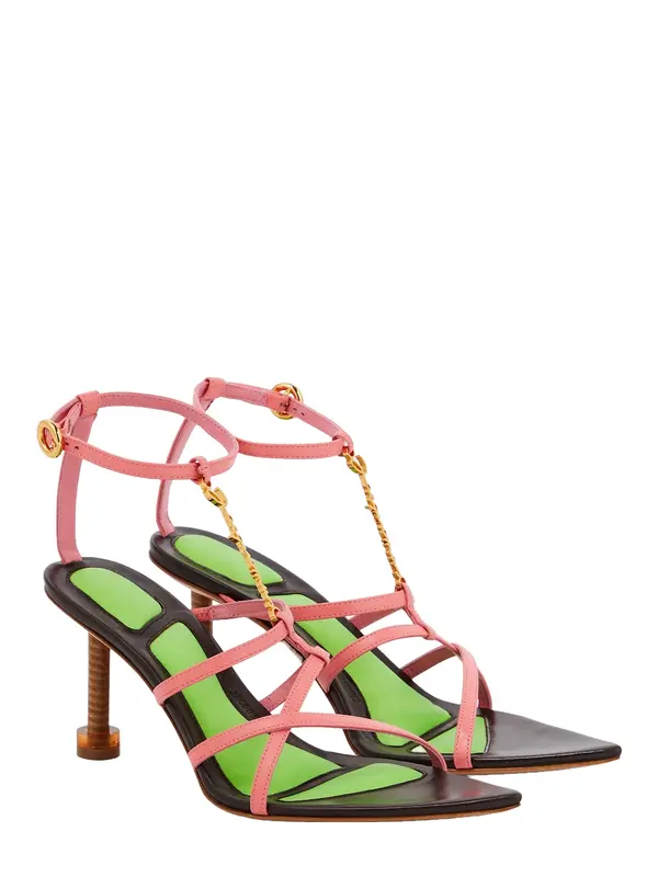 Jacquemus Les Sandales Pralu Hautes Pumps - Pink