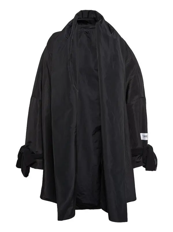 Dolce & Gabbana X Kim Taffeta Coat - Black