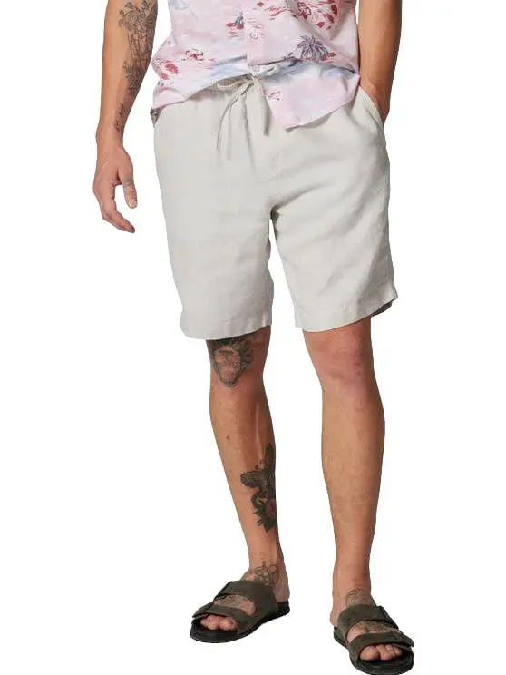 Rodd & Gunn Linen Drawstring Shorts - Oatmeal