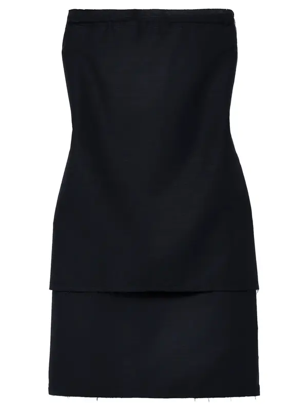 THE ROW Bergliot Strapless Mini Dress - Black