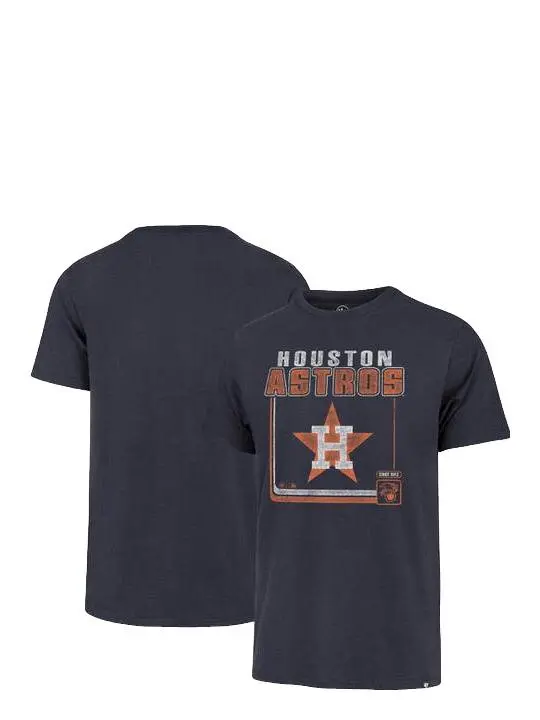 '47 Houston Astros Cooperstown Collection Borderline Franklin T-shirt - Navy