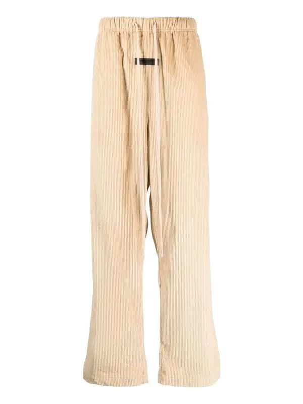 Fear Of God Wide Leg Corduroy Track Pants - Brown