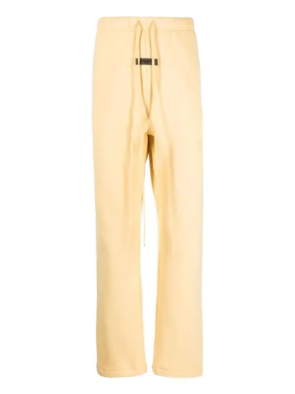 Fear Of God Drawstring Cotton Track Pants - Yellow