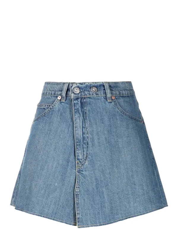 Our Legacy Medium-wash Denim Skirt - Blue