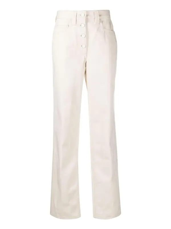Sunnei Flared Jeans - Neutrals