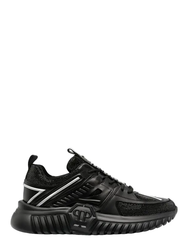 Philipp Plein Stones Runner Low-top Sneakers - Black