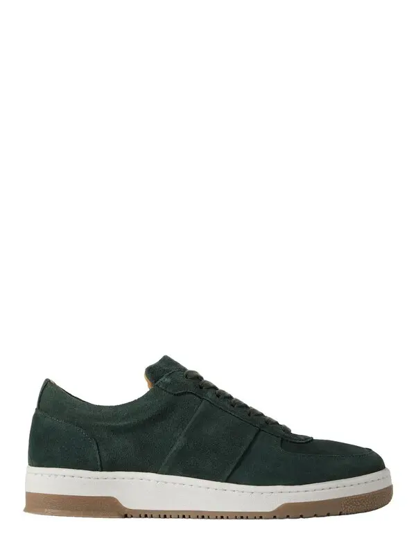 Mr P. Atticus Suede Sneakers - Green