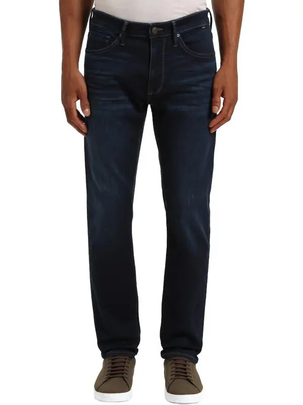 MAVI Jake Slim Fit Jeans - Deep Brushed Athletic