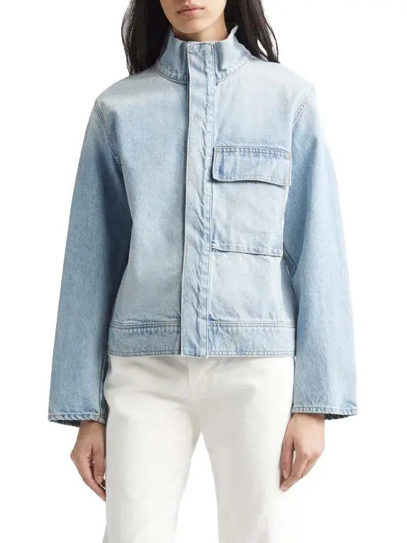 NILI LOTAN Marilou Denim Jacket - Alice Wash