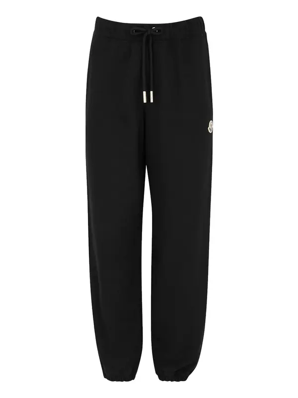 Moncler Cotton Sweatpants - Black