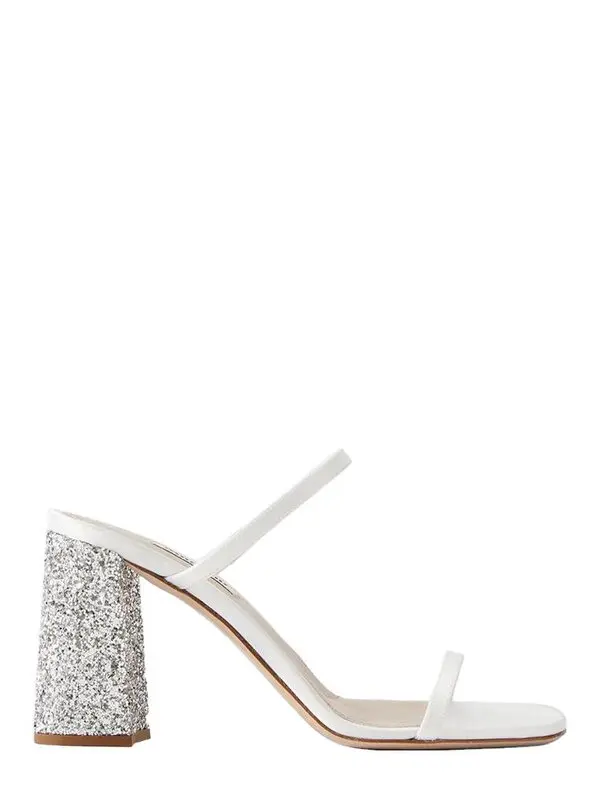 Miu Miu Heeled Sandal - Argento