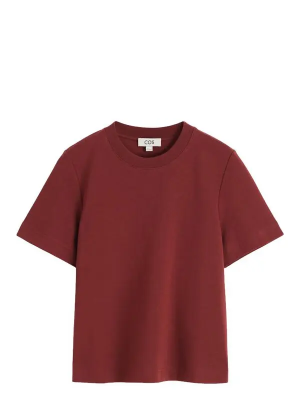 Cos Clean Cut Regular T-shirt - Red