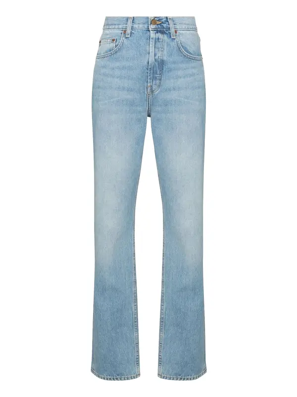 B Sides Mid-rise Straight-leg Jeans - Blue