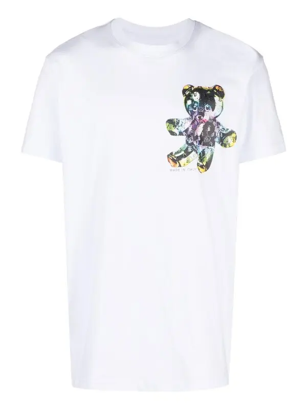 Philipp Plein Teddy Bear-print T-shirt - White