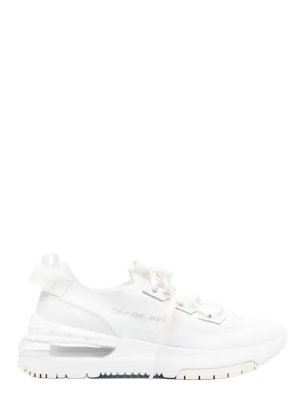 Calvin Klein Lace-up Low-top Sneakers - White
