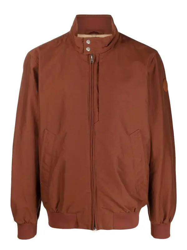 Woolrich Long-sleeve Cotton Bomber Jacket - Brown
