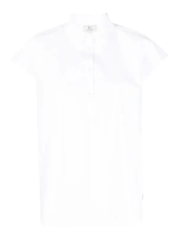 Woolrich Cap-sleeved Shirt - White