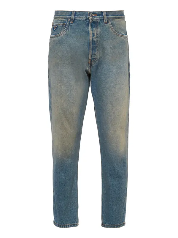 Prada Five-pocket Denim Jeans - Light Blue