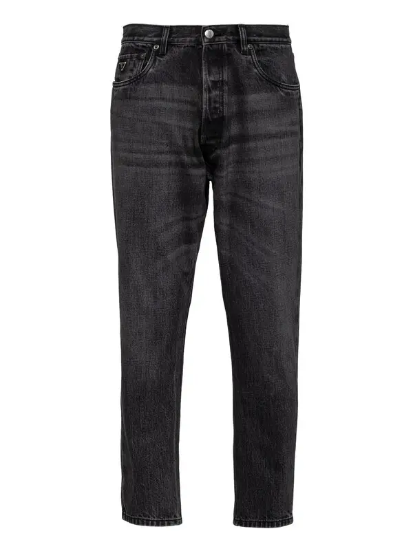 Prada Five-pocket Denim Jeans - Black