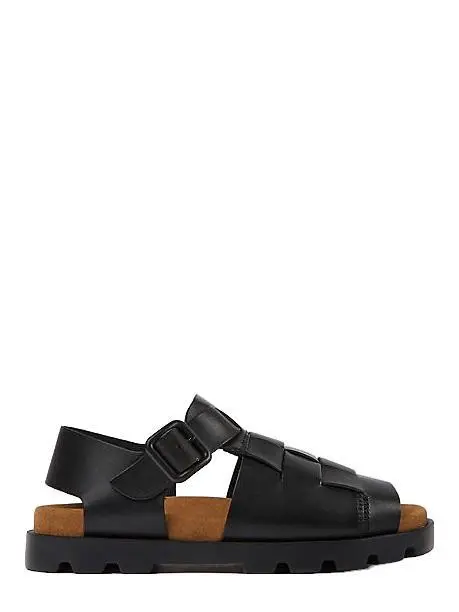 Camper Brutus Fisherman Sandals - Black
