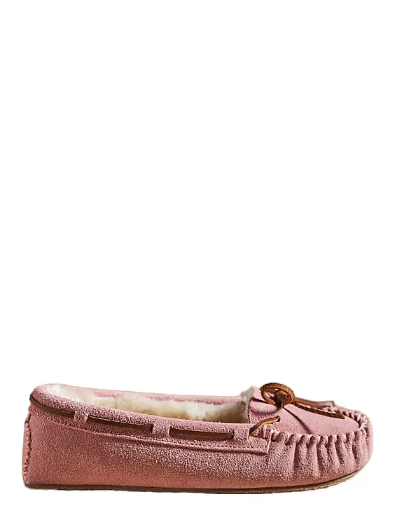 Minnetonka Cally Moccasins - Pink