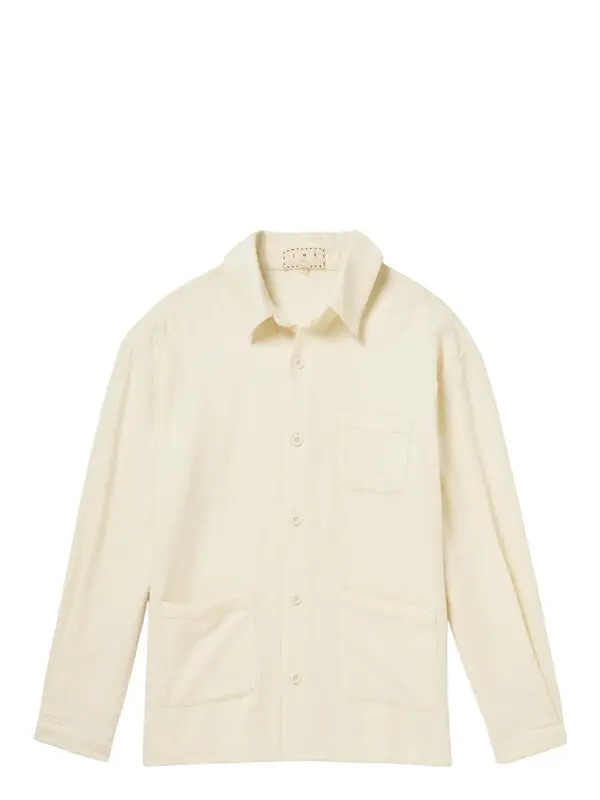 SMR DAYS Mancora Wool Shirt - Neutrals