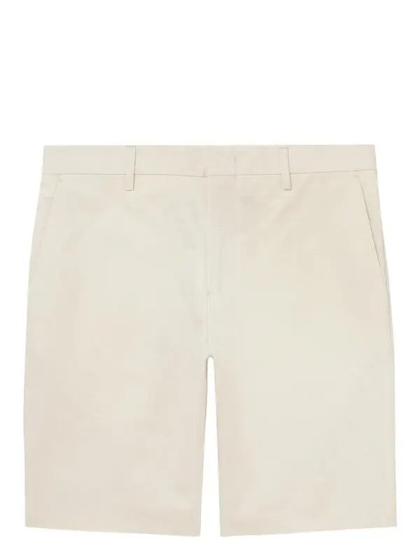 Paul Smith Straight-leg Linen Shorts - Neutrals