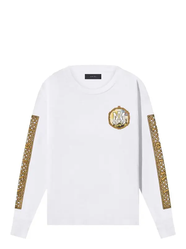 Amiri Landscape Frame Cotton T-shirt - White