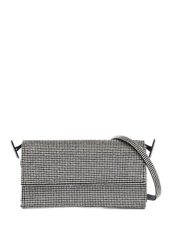 Benedetta Bruzziches Vittissima Rhinestone Shoulder Bag - Silver