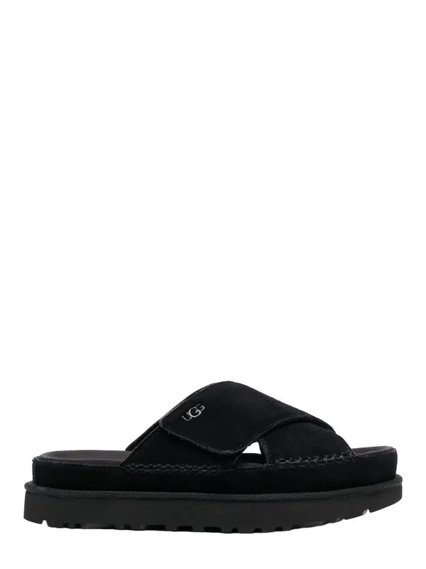 UGG Goldenstar Crossover Slides - Black