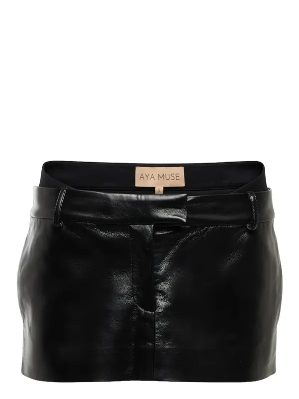 AYA MUSE Oloma Mini Skirt - Black