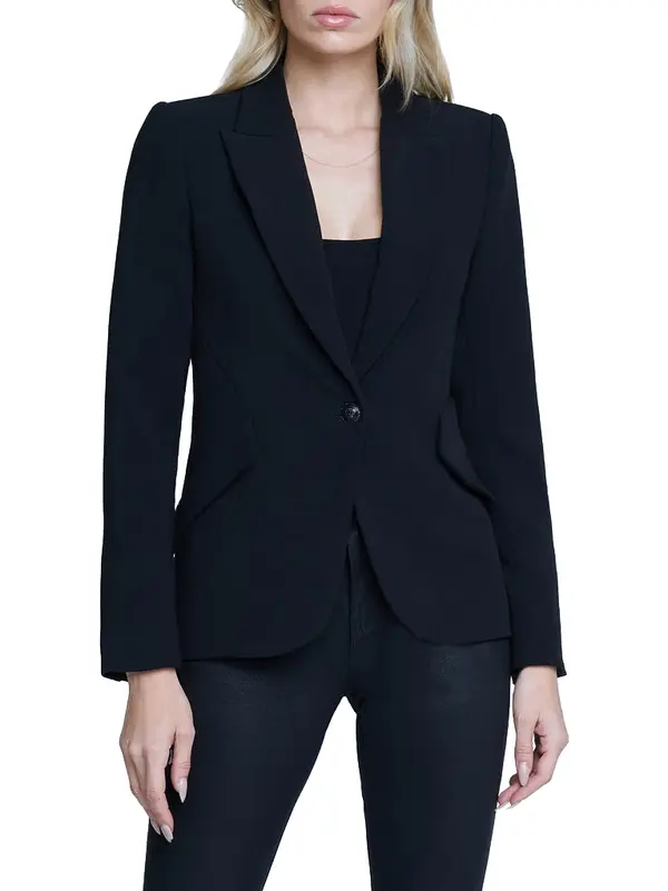 L'Agence Chamberlain Blazer - Black/black