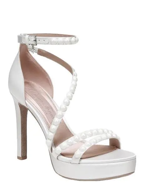 Naturalizer Pnina Tornai For Platform Sandals - White Fabric