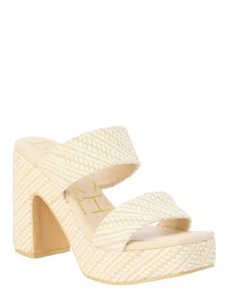 Matisse Gem Platform Sandals - Cream