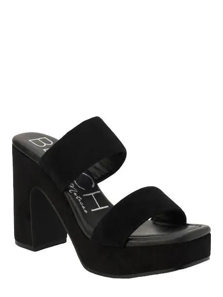 Matisse Gem Platform Sandals - Ebony