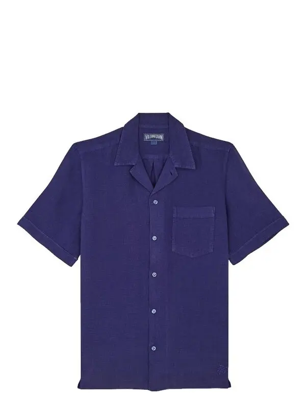 Vilebrequin Charli Linen Shirt - Midnight