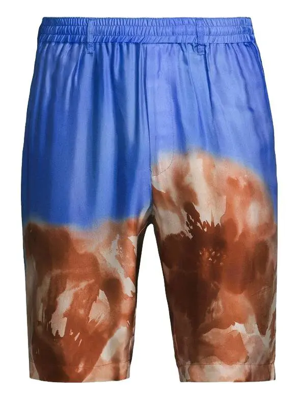 JUNE 79 Rocky Graphic Shorts - Border Stripe