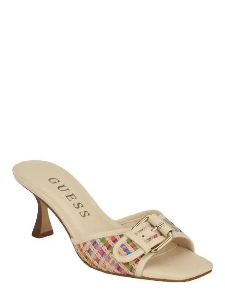 Guess Dista Slide Sandal - Medium Natural 101