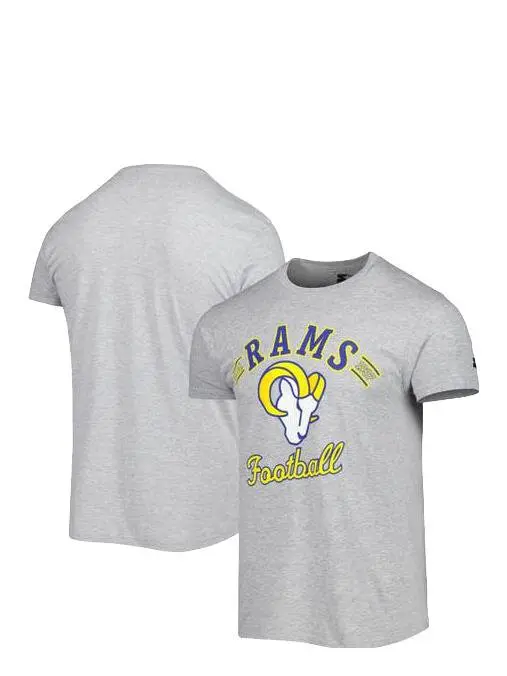 STARTER Heathered Los Angeles Rams Prime Time T-shirt - Gray